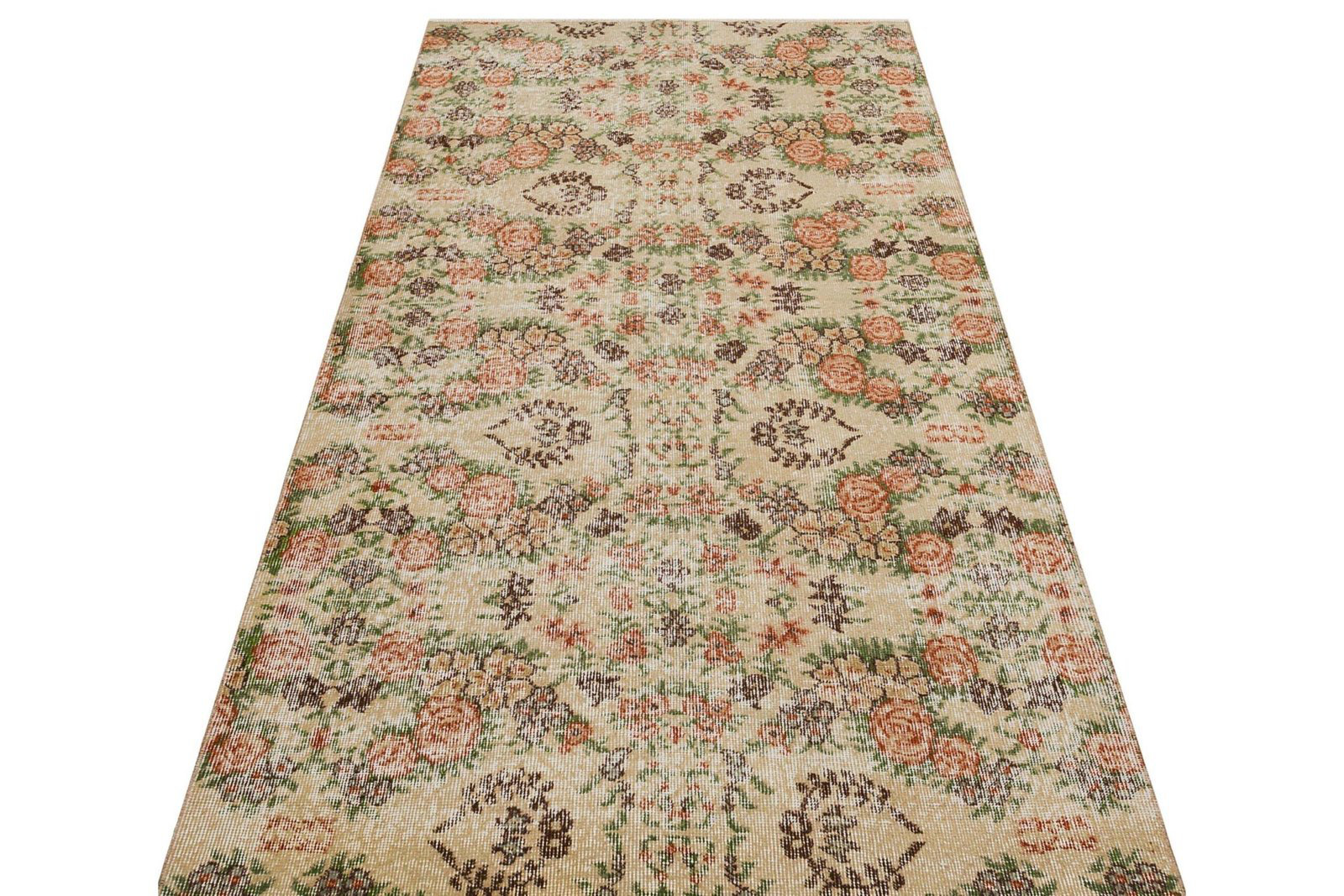 Fleur De Lis Living Chapman One-of-a-Kind 3'11''x6'9'' 1960s Area Rug ...