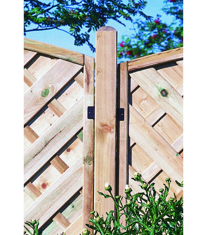 Forest Garden Sand Wood Line Post for Posts | Wayfair.co.uk