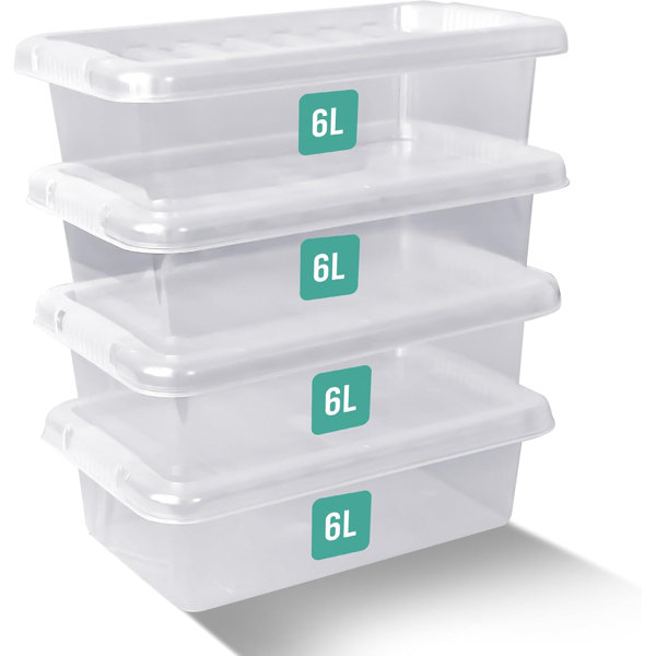 Rebrilliant Plastic Storage Boxes | Wayfair.co.uk