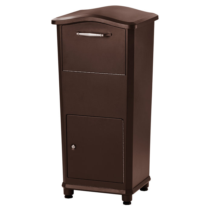 Architectural Mailboxes Elephantrunk Parcel Drop Box 2 Door Front Load ...
