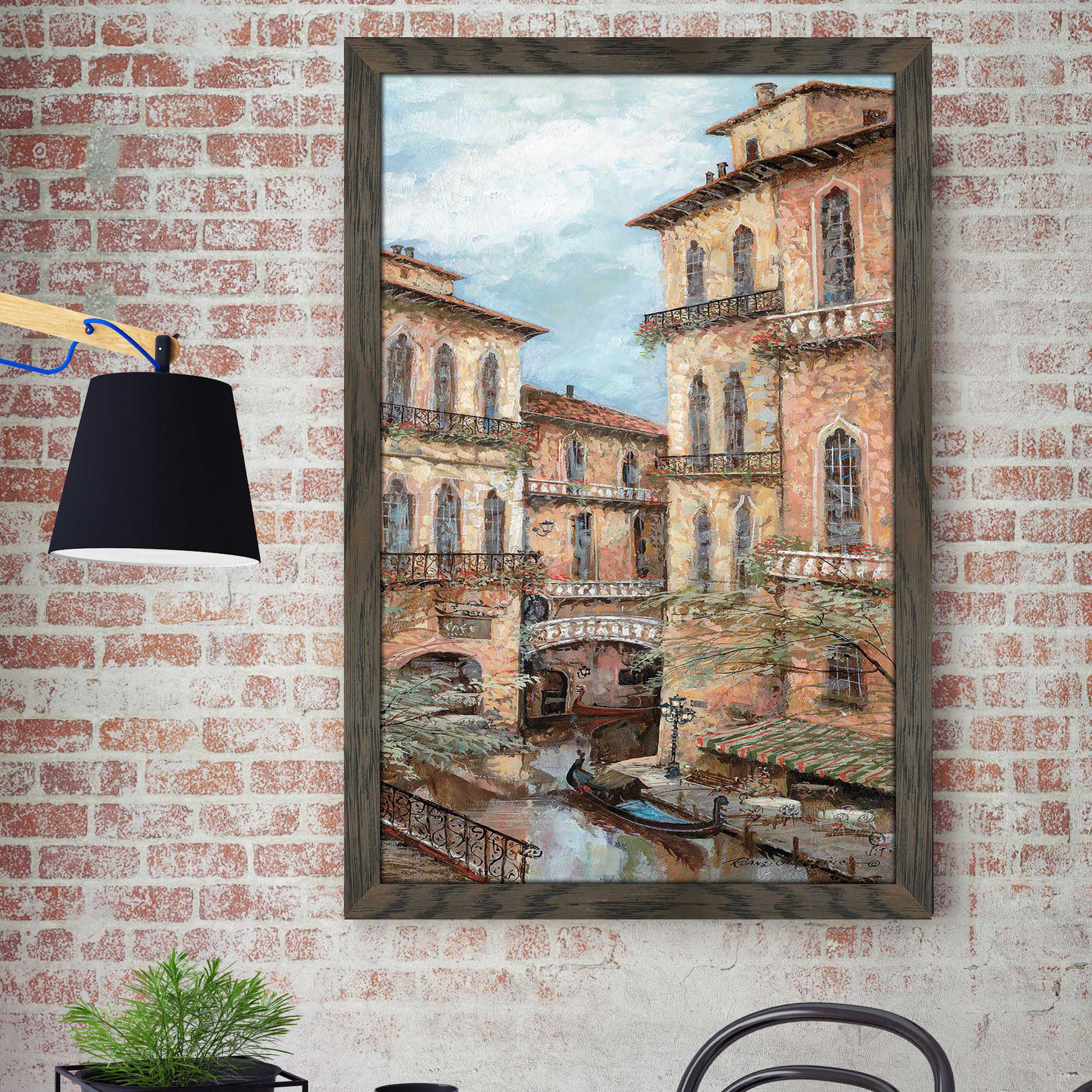 Fleur De Lis Living Holiday in Venice II by Ruane Manning - Picture ...