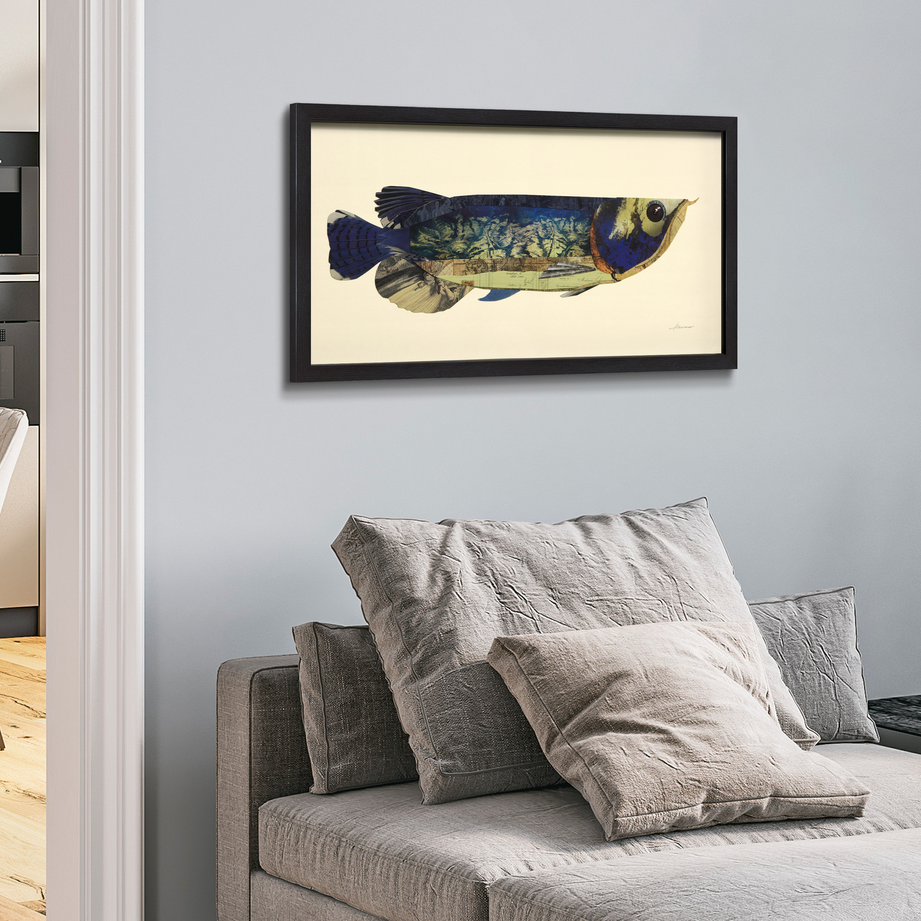 Longshore Tides Arowana by Alex Zeng - Picture Frame Graphic Art Print ...