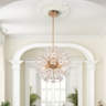 House of Hampton® 6-Light Glam Sputnik Sphere Chandelier With Flower ...