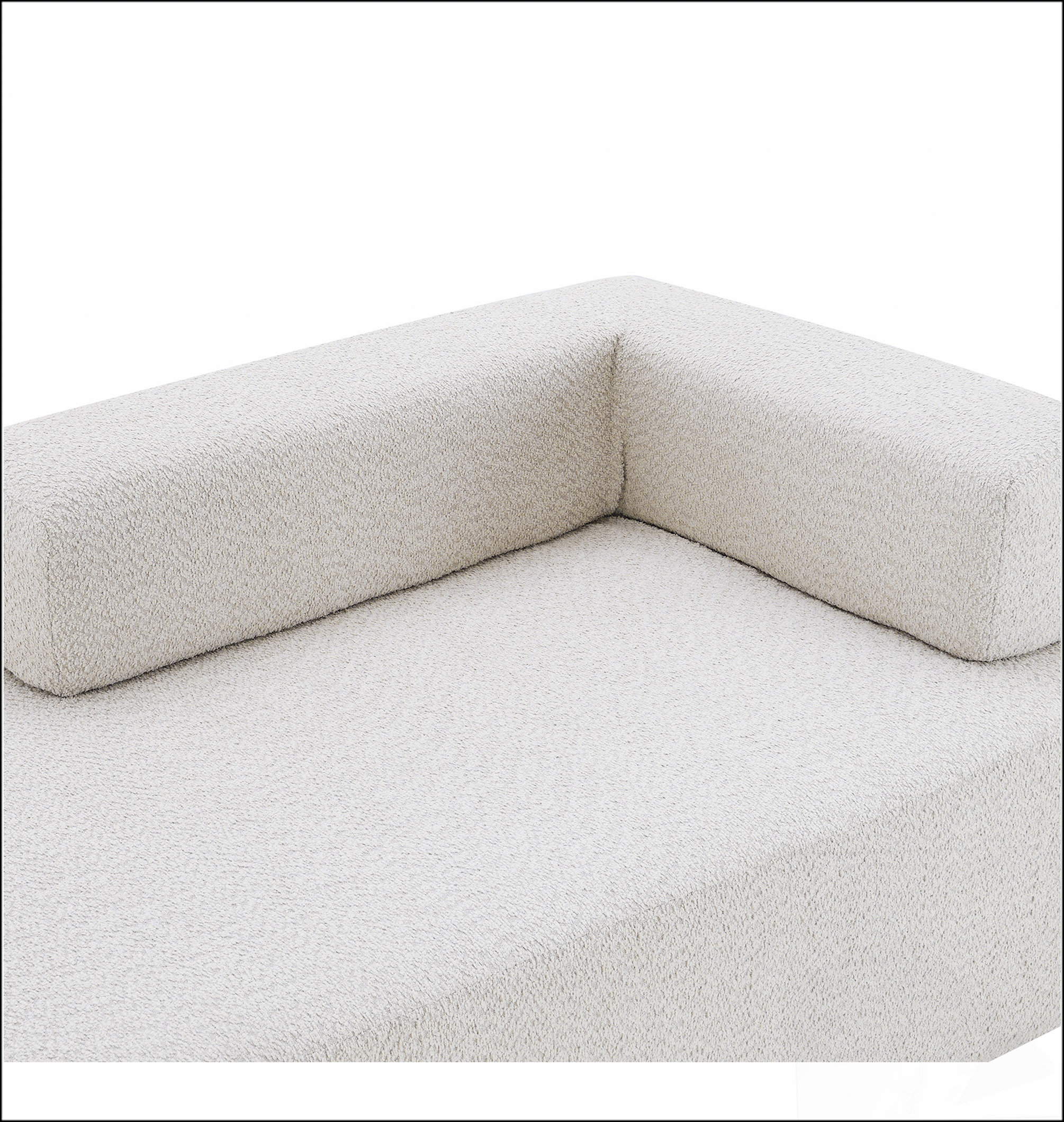 Latitude Run® Special-shaped Frame for Oversized Modular U Shaped ...