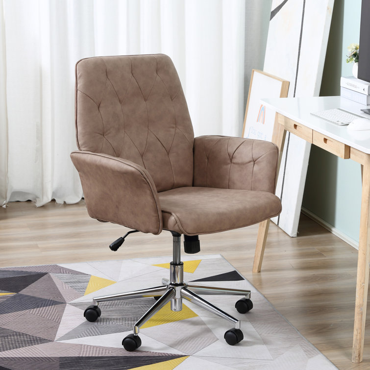 Marlow Home Co. Shrinivas Microfiber / Microsuede Office Chair ...