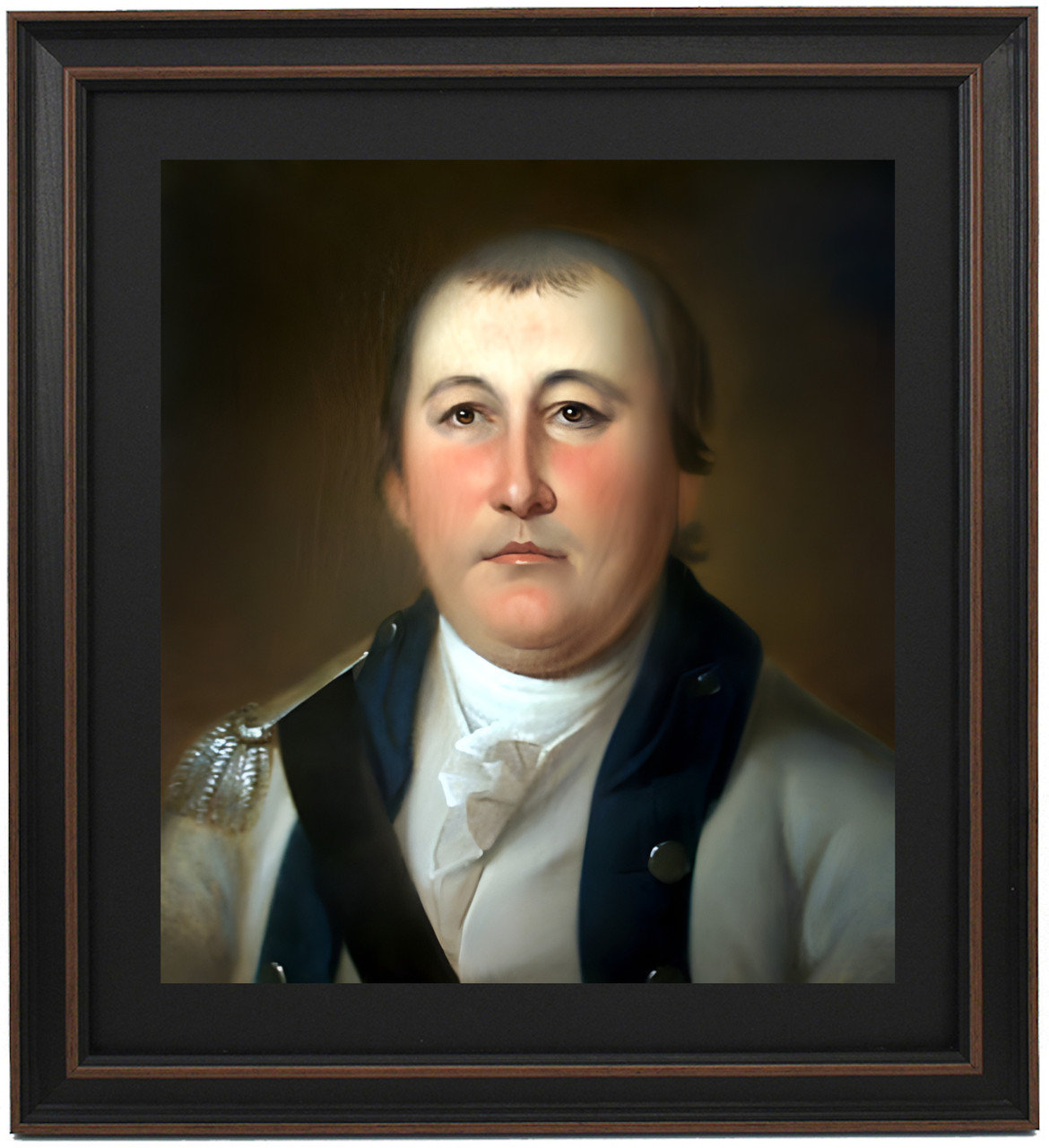 Canora Grey Framed William Washington Portrait By Rembrandt Peale | Wayfair