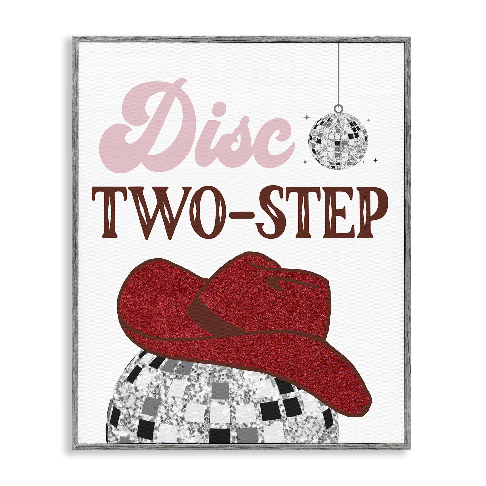 Ebern Designs Disco Two-Step Phrase Giclee Art by Sundance Group, LLC ...
