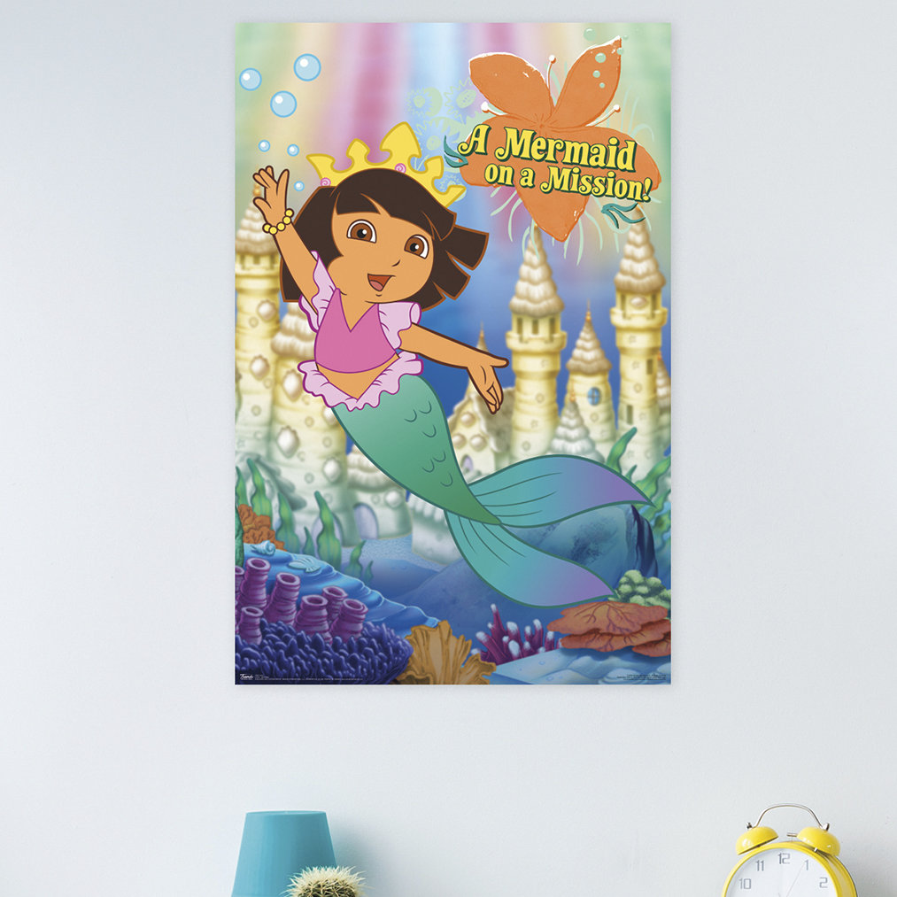 Trends International Dora - Mermaid Paper Print | Wayfair