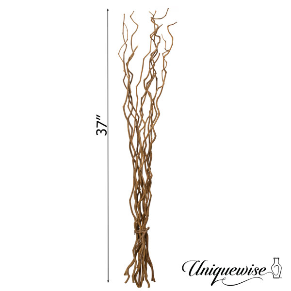 Primrue 12pc 37" Natural Dried Mulberry Twigs Ideal Sticks For Diy ...