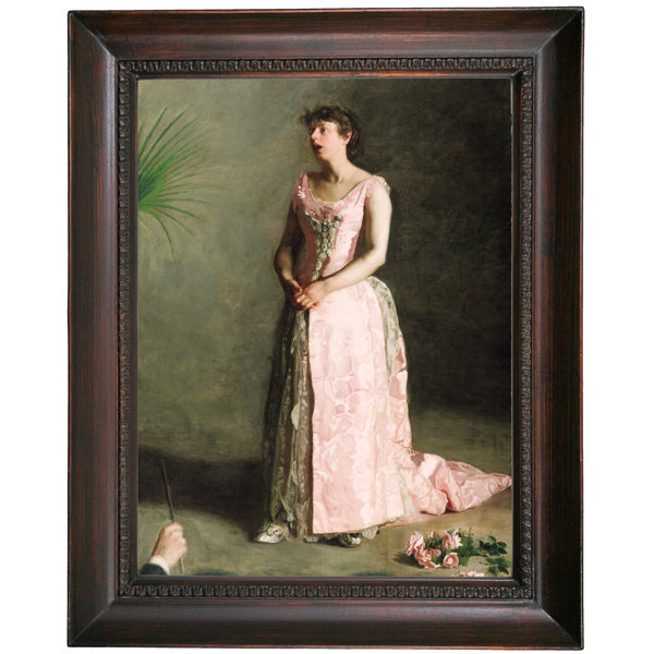 Historic Art Gallery " The Concert Singer 1890 " by Thomas Eakins | Wayfair