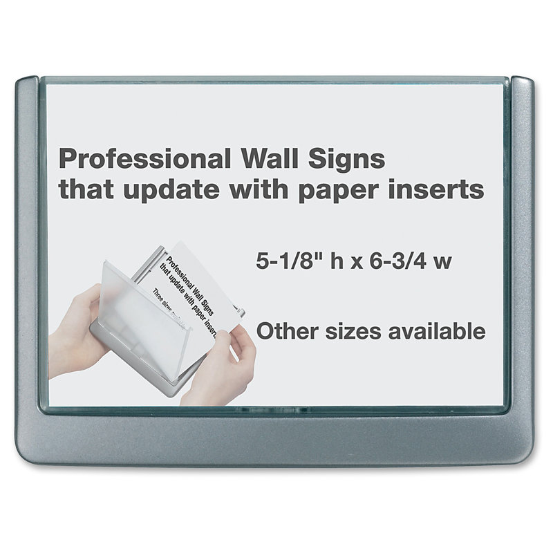 Durable Office Products Corp. Click Sign Holder | Wayfair