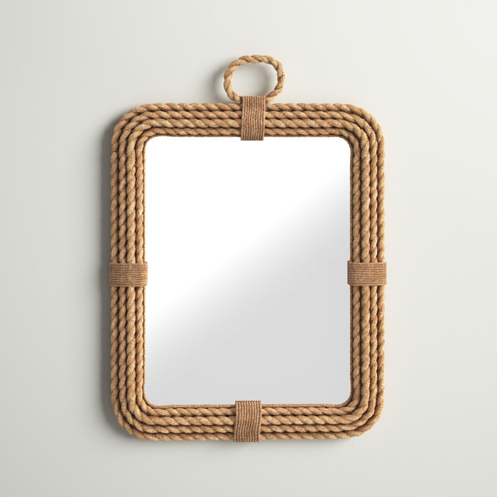 Sand & Stable Bristol Rope Rectangle Wall Mirror & Reviews | Wayfair