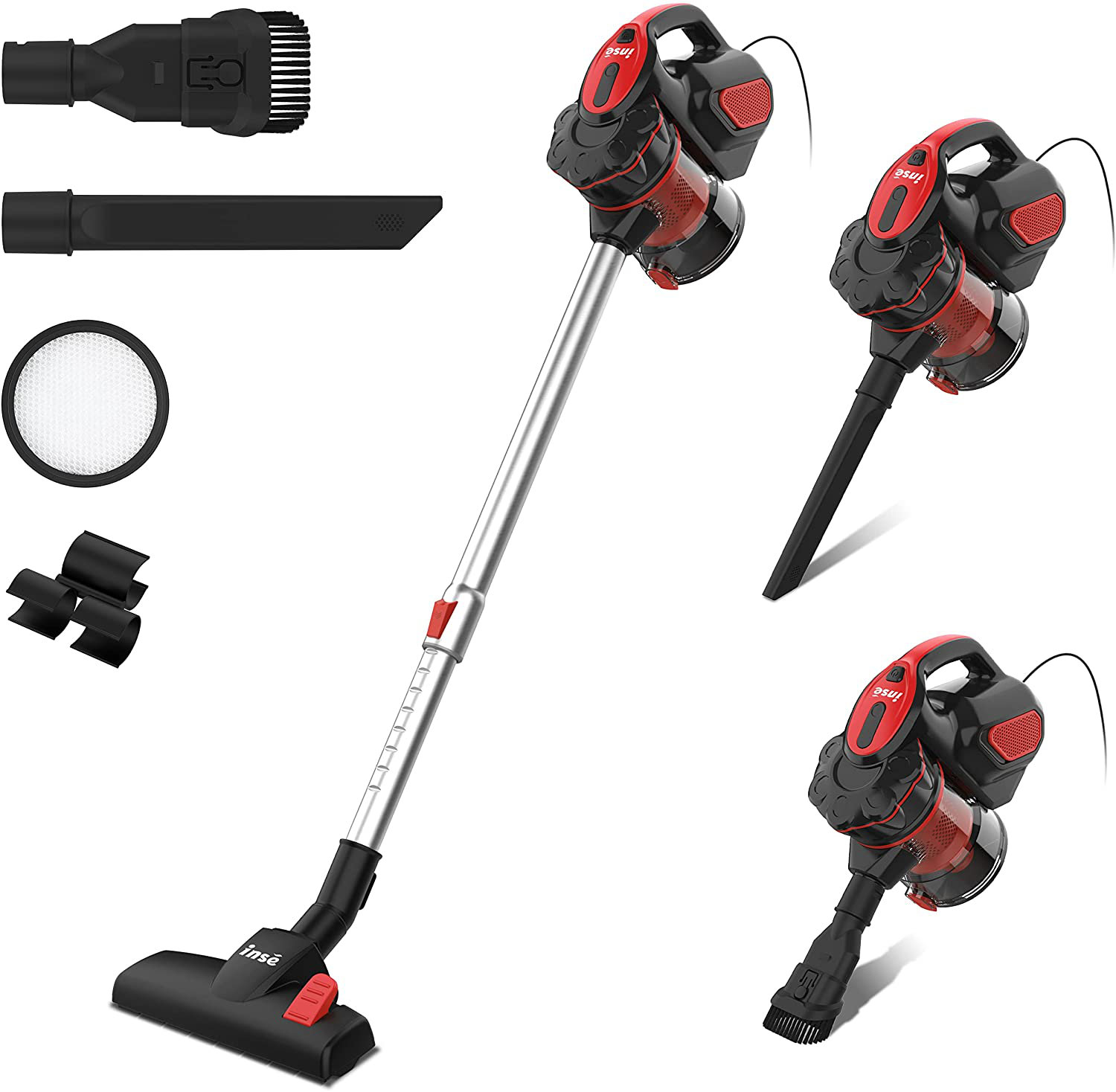 Inse Bagless Stick Vacuum & Reviews | Wayfair