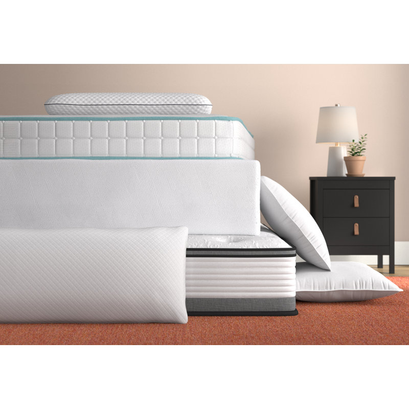 Arctic Sleep Sleep Medium Comfort Cool Gel Memory Foam Standard Cooling ...