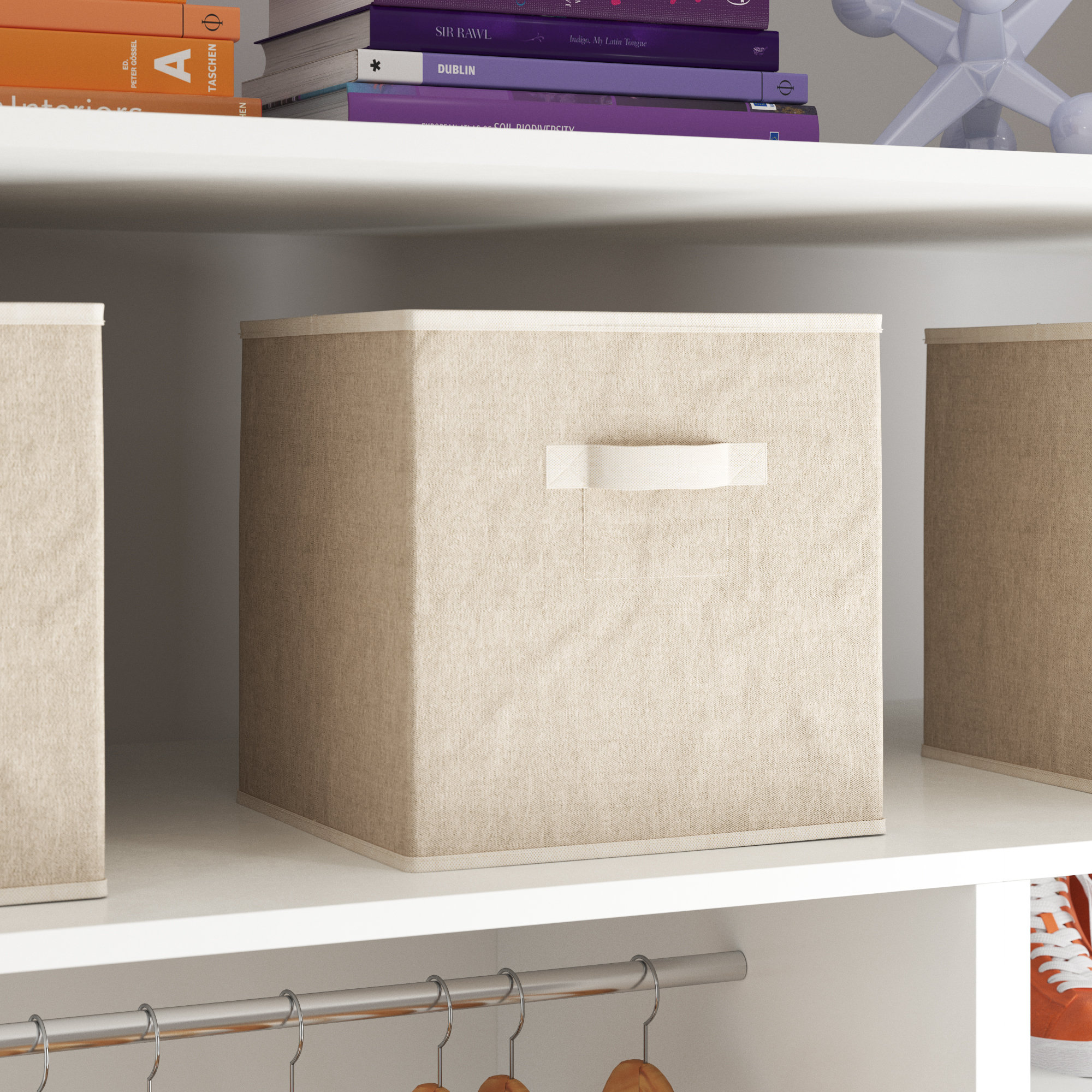 ClosetMaid Rasiah Collapsible Fabric Bin & Reviews | Wayfair