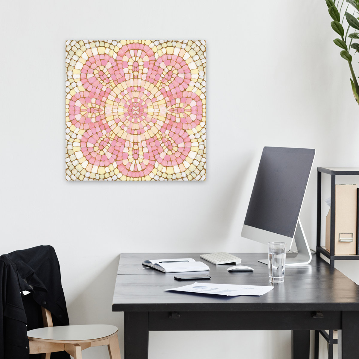 Latitude Run® Botanical Mosaic Viii Contemporary Art - Wayfair Canada