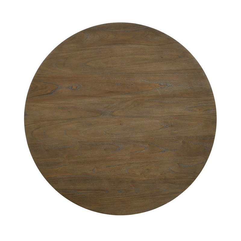 Lark Manor™ 47" Round Dining Table In Weathered Oak | Wayfair