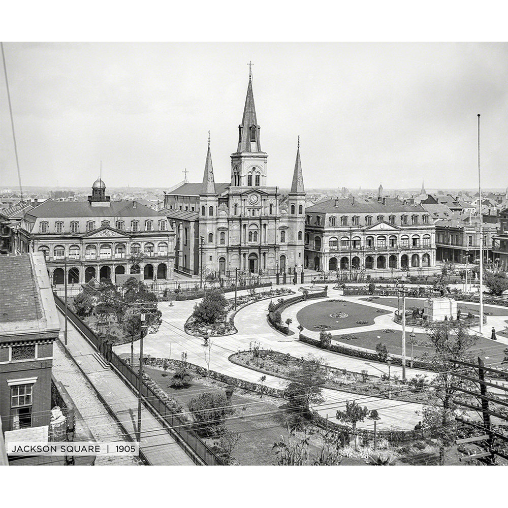 Ebern Designs Jackson Square, Historic New Orleans - Wrapped Canvas ...
