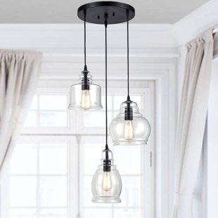 3 Light Cluster Pendant Lighting You'll Love | Wayfair