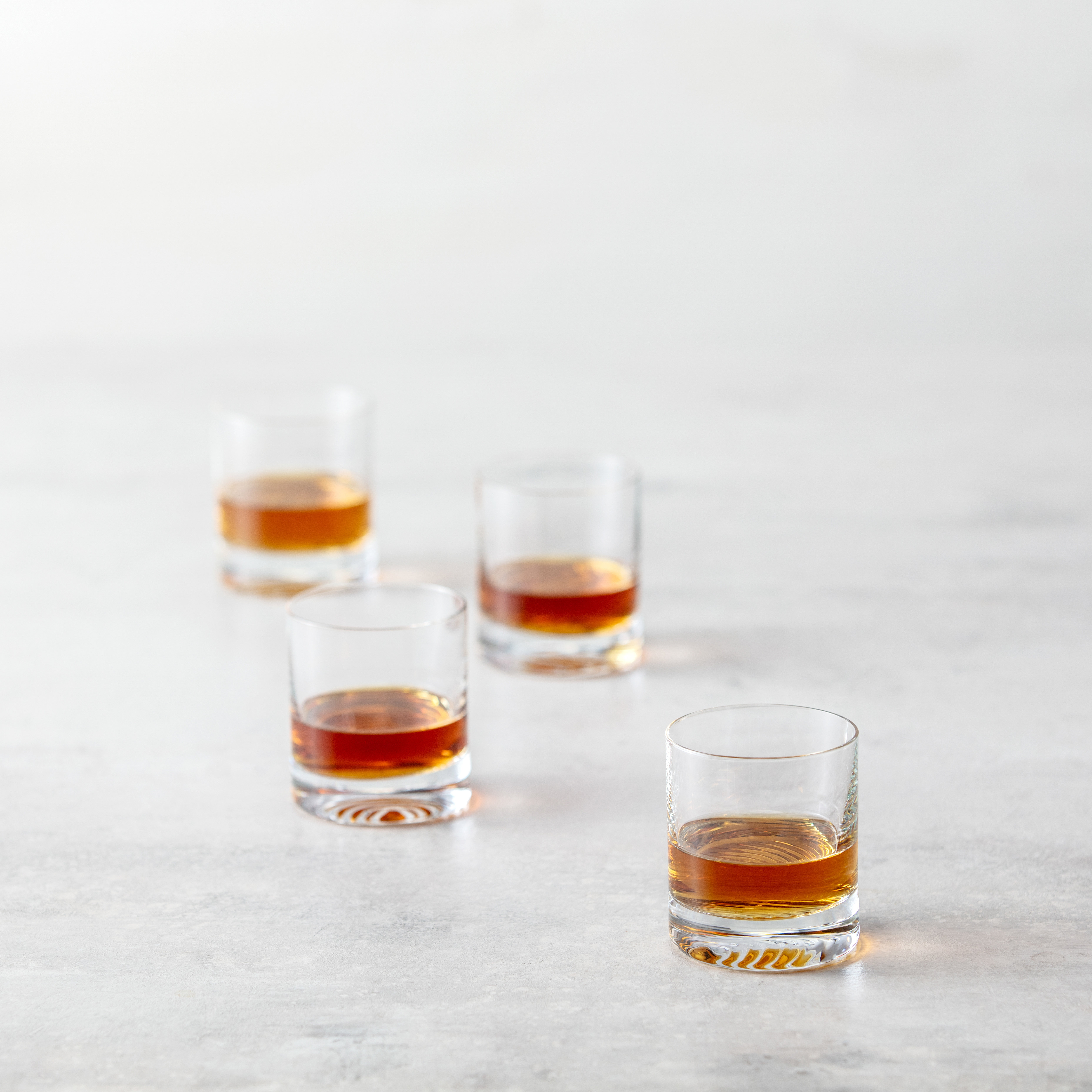 Ebern Designs Boucher Crystal Glass, 7 Oz. Whiskey (Set of 4), Clear ...