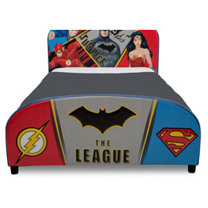 Delta Children DC Comics Justice League Twin Platform Bed & Reviews ...