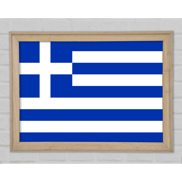 Brayden Studio Greece - Single Picture Frame Print | Wayfair.co.uk