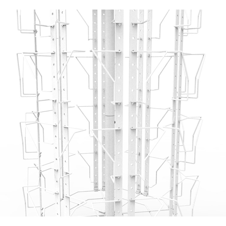 FixtureDisplays 32 Pockets Adjustable Greeting Card Rack 4x6"-7x5 ...