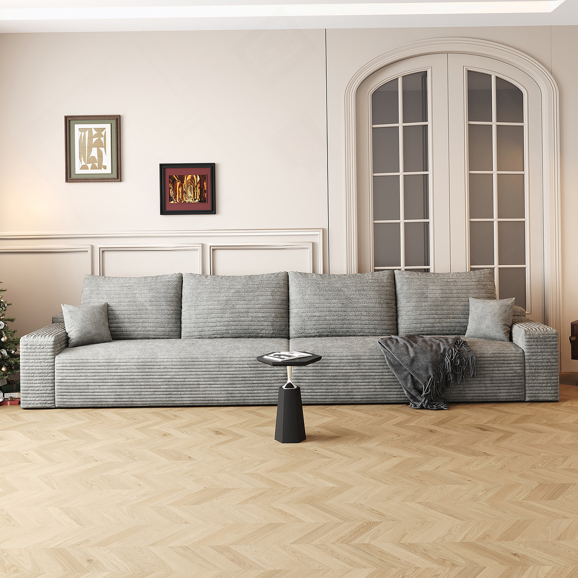 George Oliver Comfortable Modular Sofa for Living Room and Bedroom, No ...