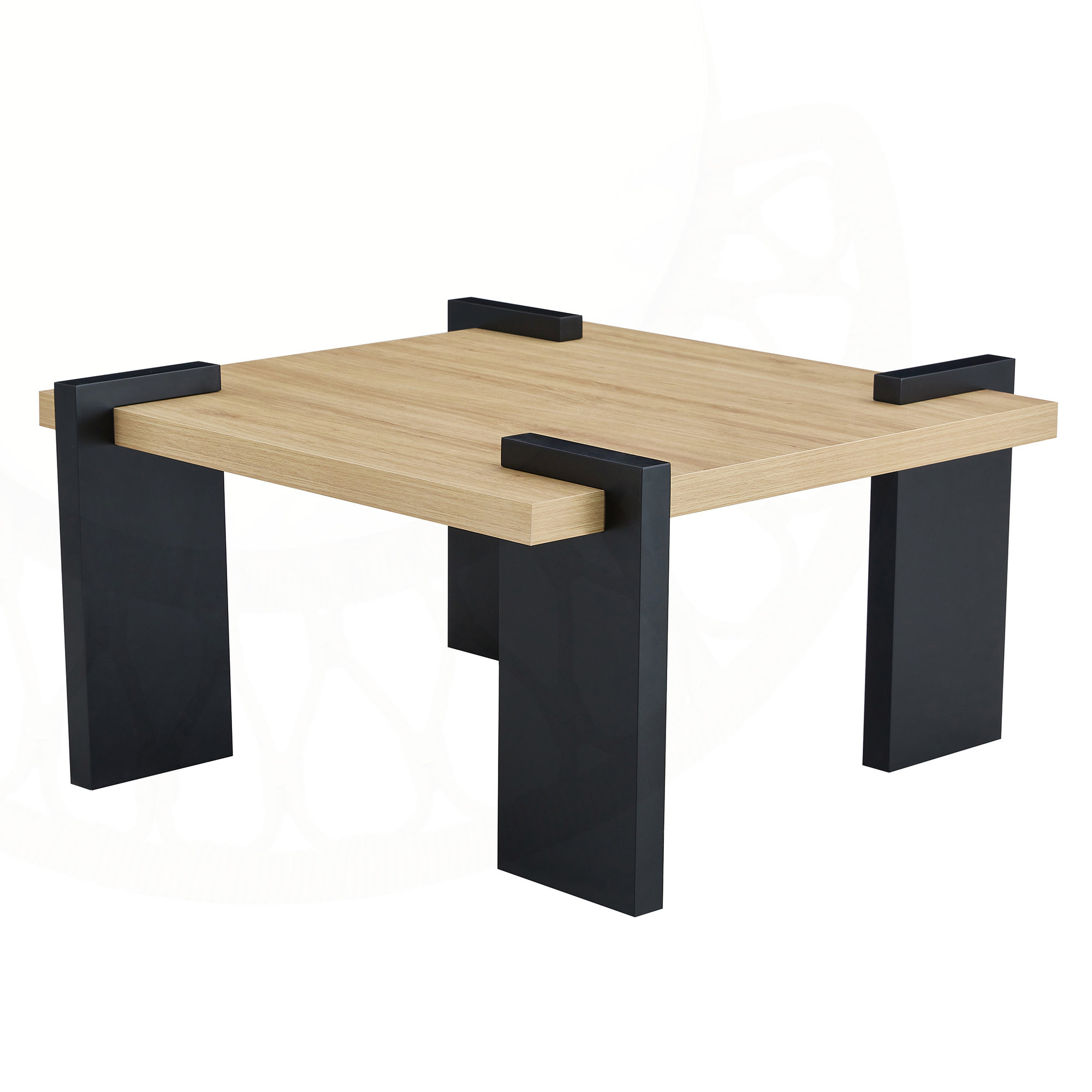FOSHNATURE Versatile MDF Coffee Table for Modern Living Spaces ...