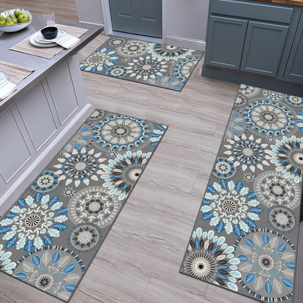 Blue Kitchen Mats You'll Love | Wayfair