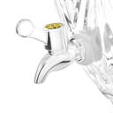 Godinger Silver Art Co Dublin Crystal Beverage Dispenser 128oz ...