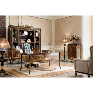 Infinity Furniture Import Genuine Leather Executive Chair | Wayfair