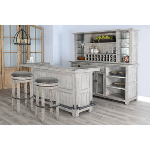 August Grove® Gridley 80'' Home Bar & Reviews | Wayfair
