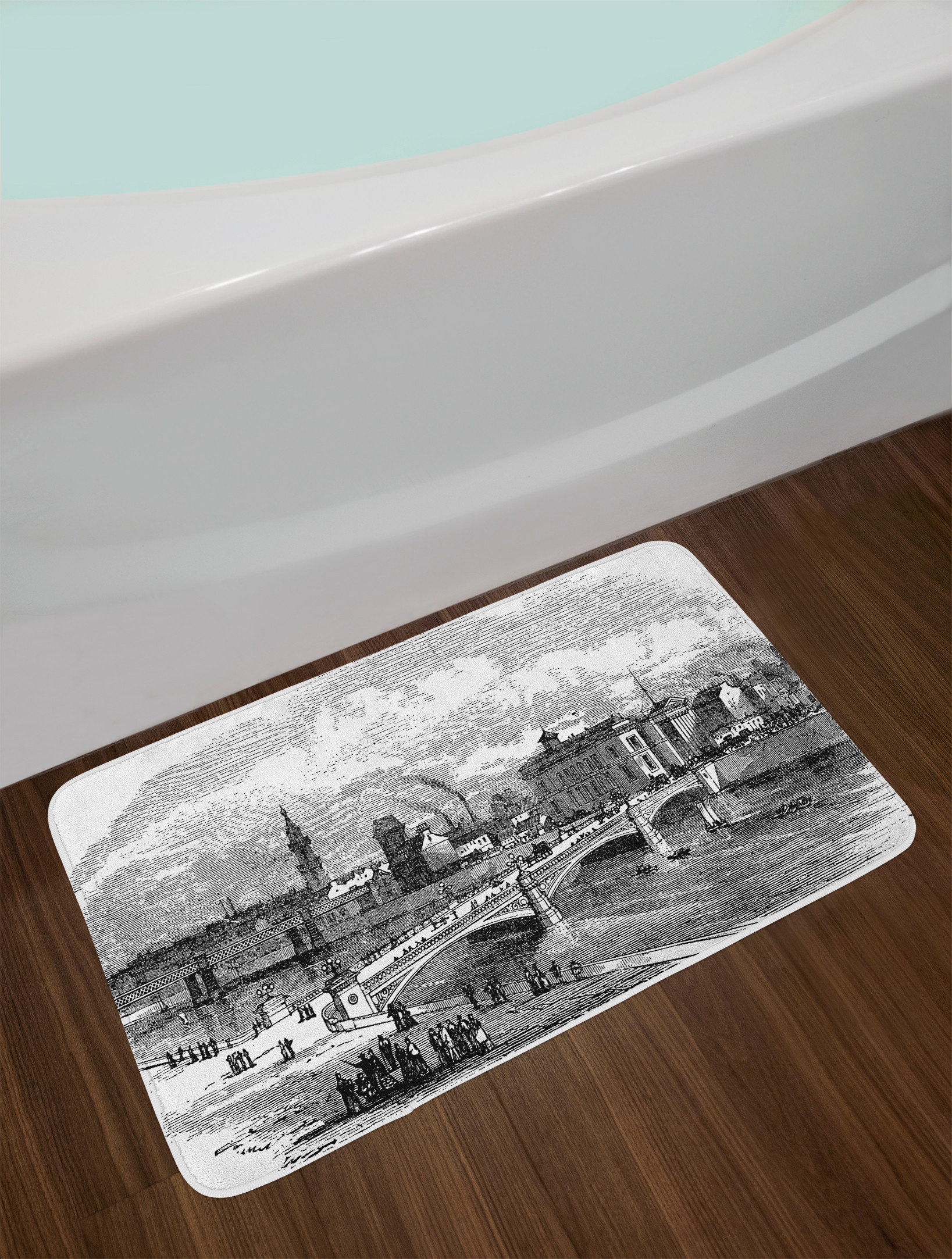 East Urban Home Maycen Bath Mat | Wayfair