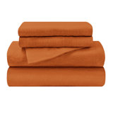 Wayfair | Orange Sheet Sets