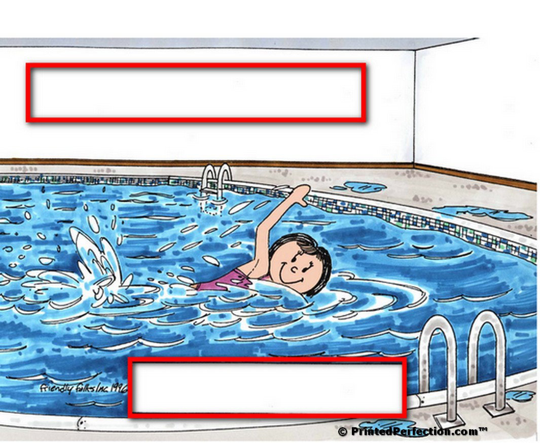 Printed Perfection Personalized Swimmer - Female Key Chain | Wayfair