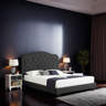 Ivy Bronx Luxury Queen Diamond Tufted Bed?? ??Built-In LED?? ??Soft ...