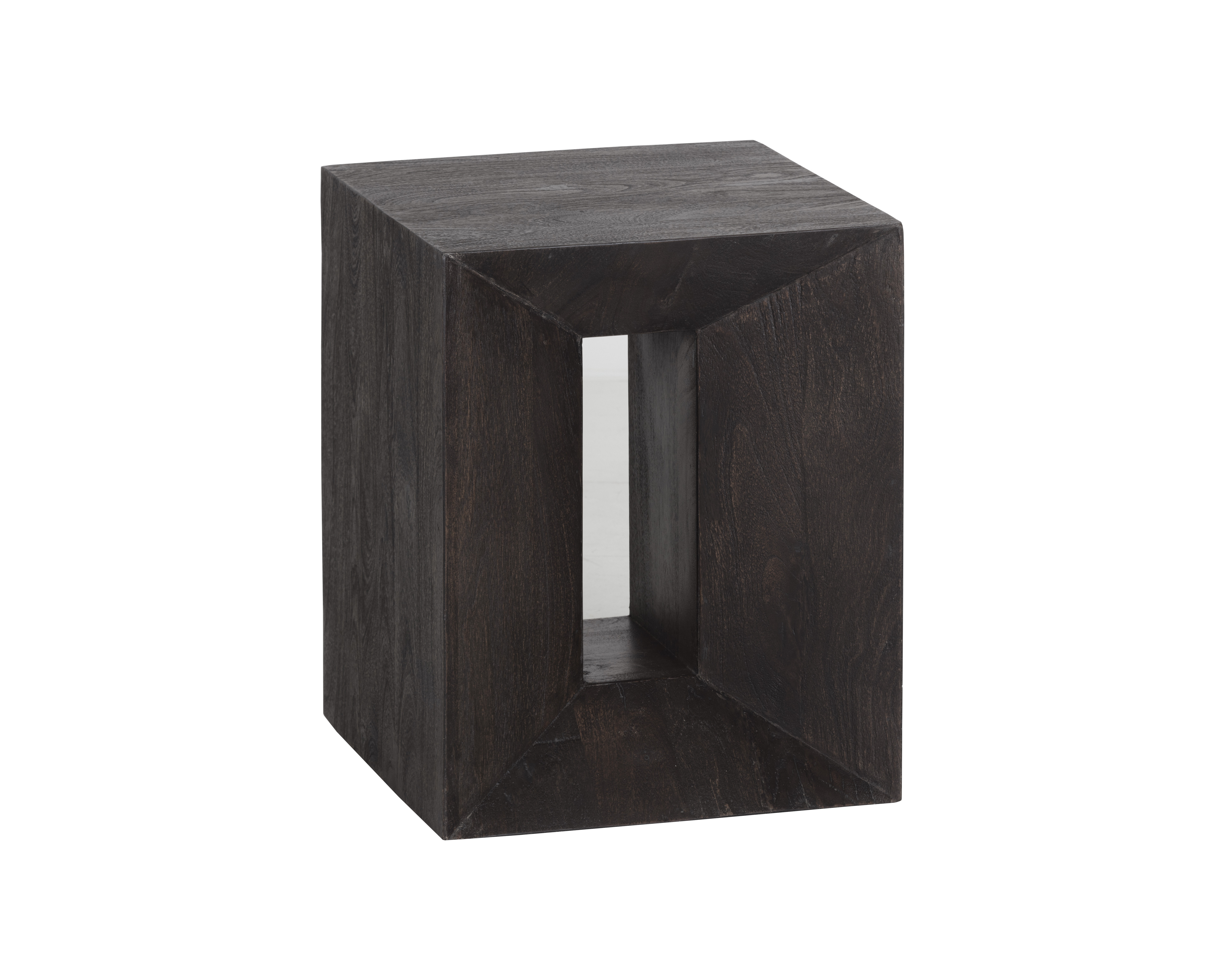 Loon Peak Gabbriel 20'' tall Solid Wood Drum End Table - Wayfair Canada