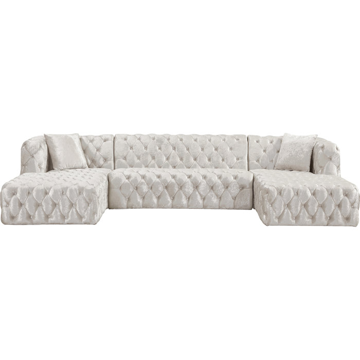 House of Hampton® Dymone Upholstered Sectional | Wayfair