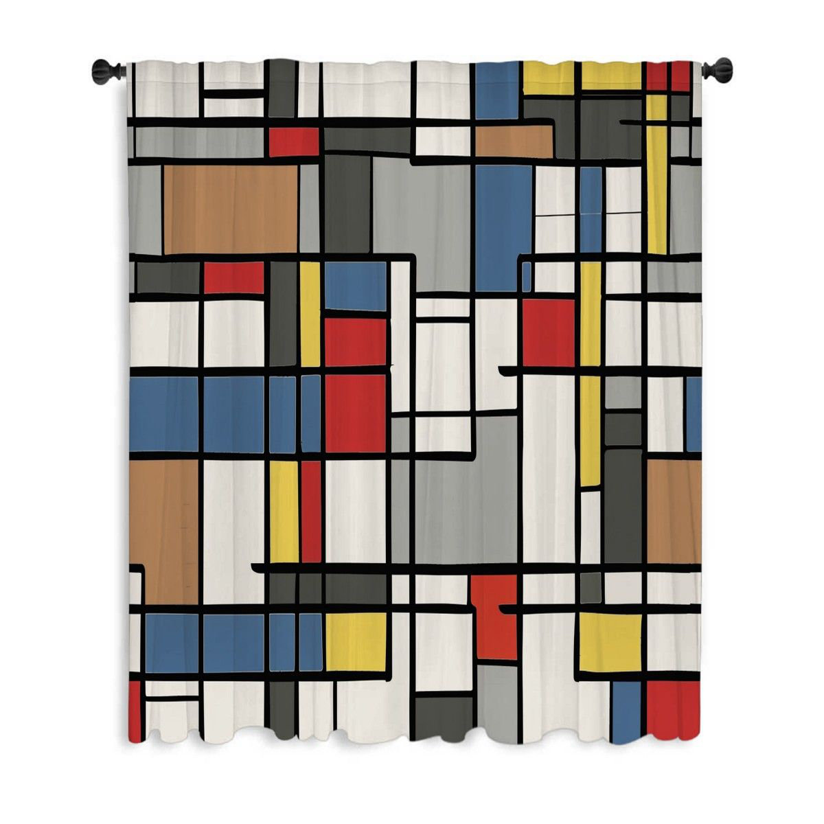 East Urban Home Chezky Polyester Sheer Curtain Panel | Wayfair