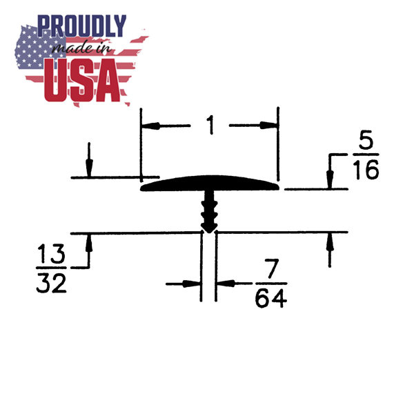 Outwater Plastic T Molding 1 Inch Flexible Polyethylene Center Barb Tee ...