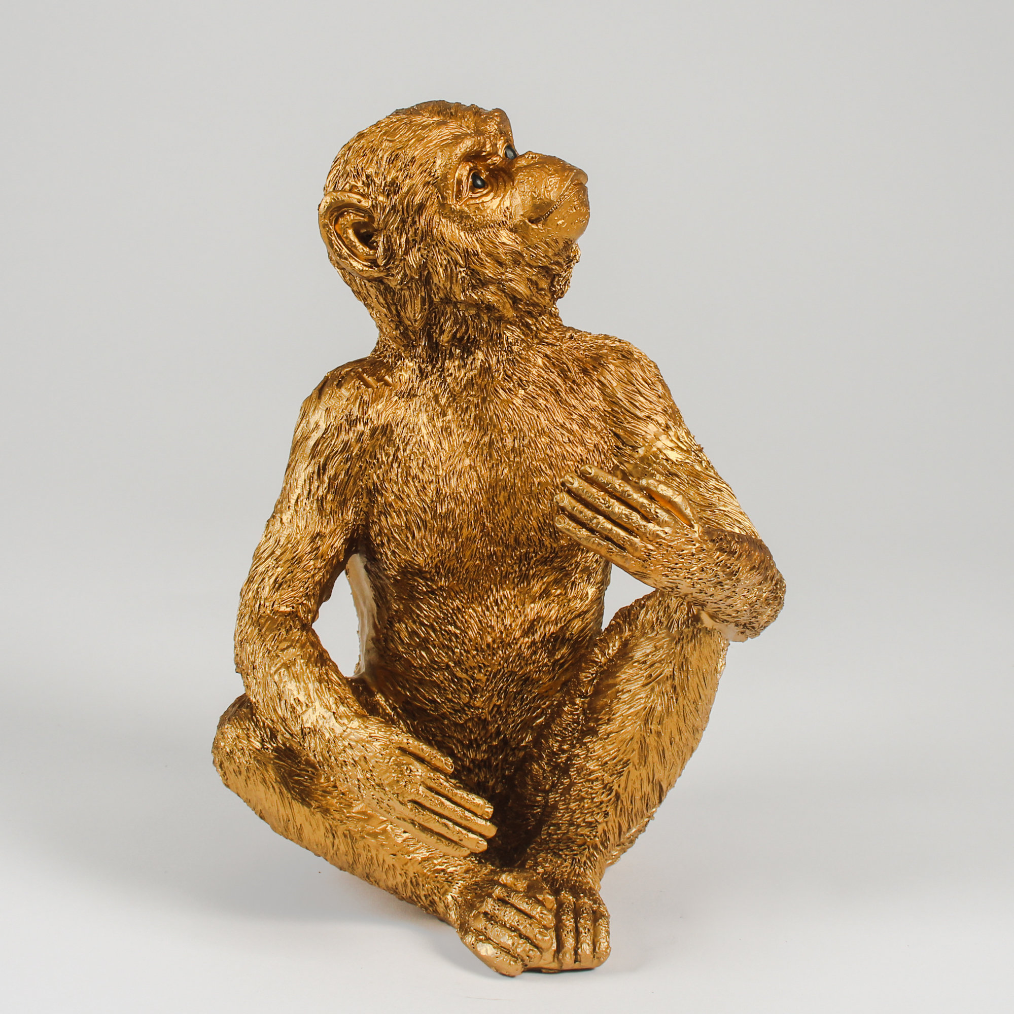 Happy Larry Monkey Bottle Holder. Gold | Wayfair.co.uk