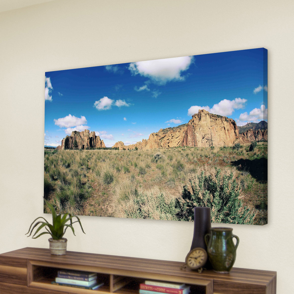 Union Rustic 'Wilderness' by Sylvia Cook Painting Print on Wrapped ...