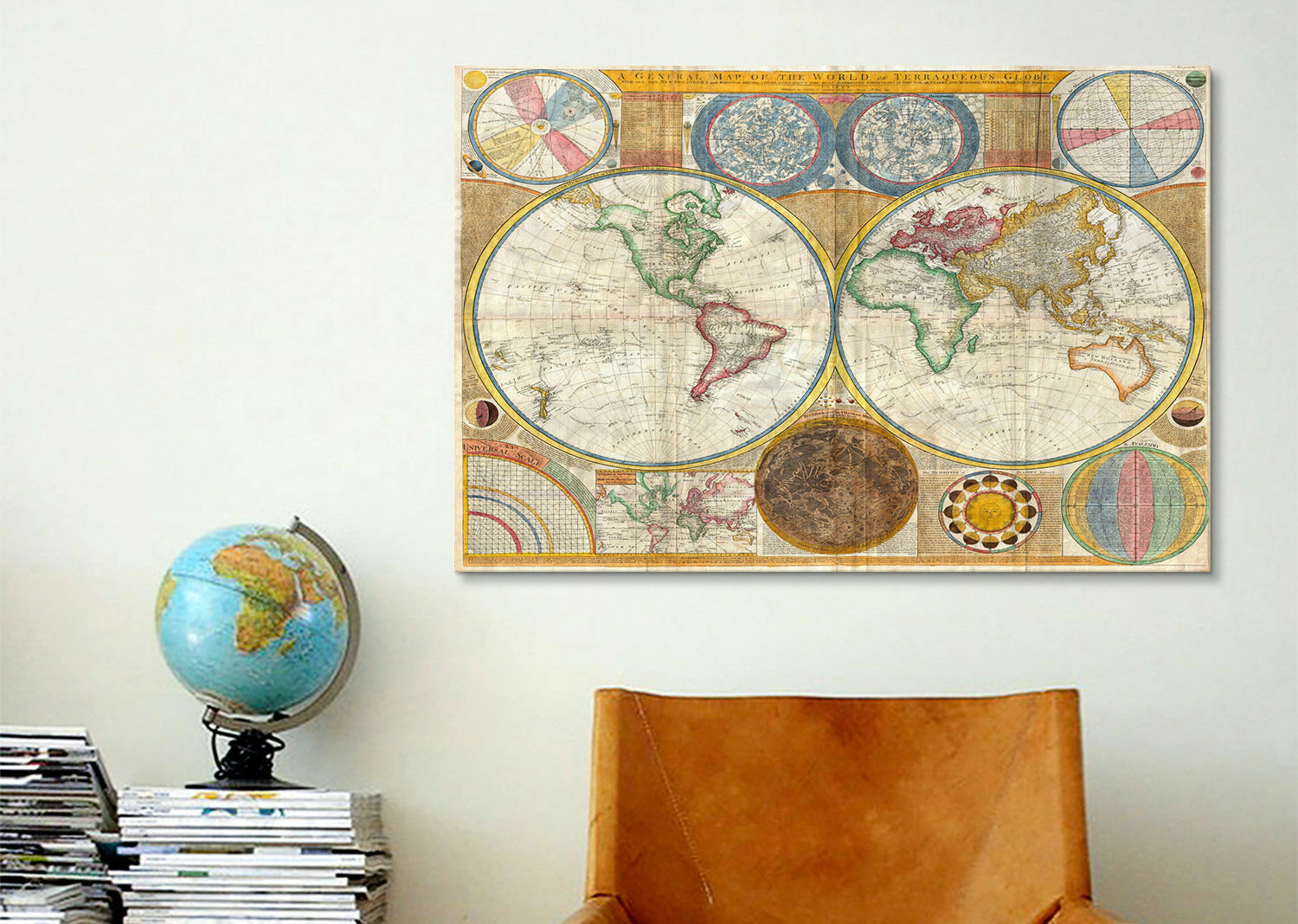 Breakwater Bay Antique Maps Modern & Contemporary On Canvas Print | Wayfair