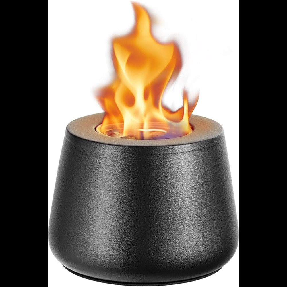 Invenitiah Tabletop Fire Pit, Ceramic Table Top Fire Pit Bowl, Tabletop ...