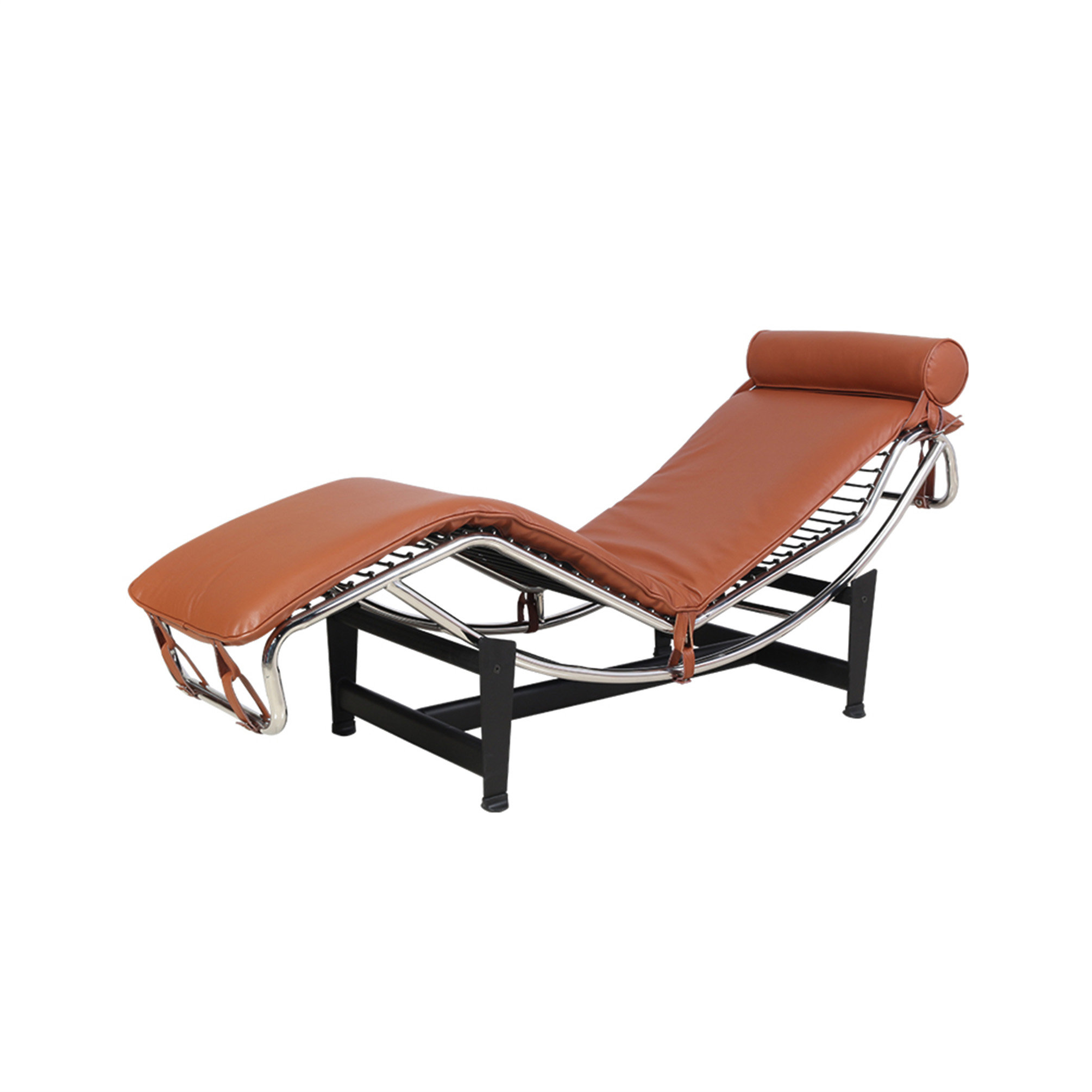 Hokku Designs Le Corbusier LC-4 Style Replica Chaise Lounge Chair Mid ...