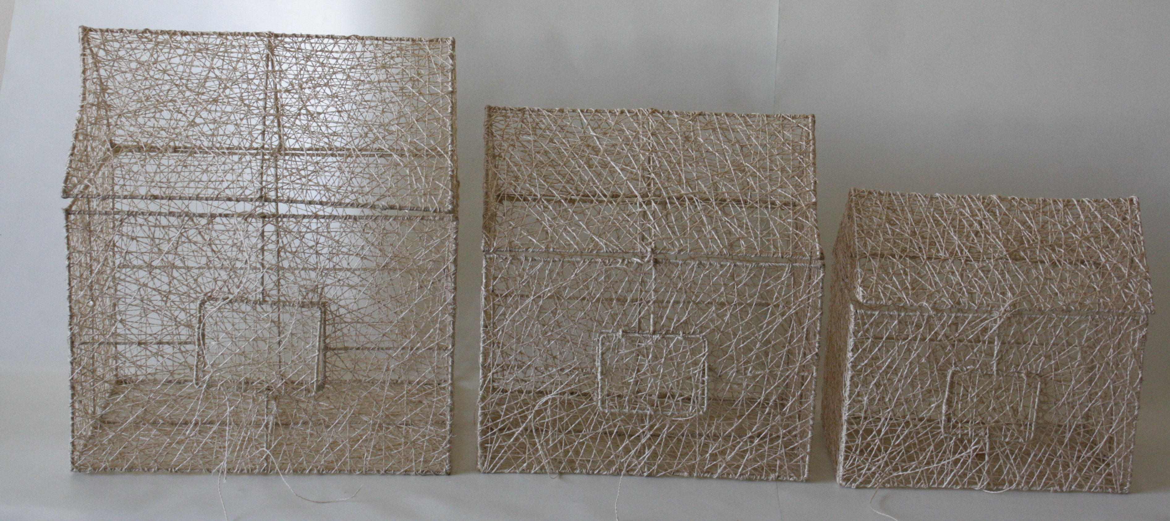 Desti Design 3 Piece Sinamay Storage Box Set | Wayfair