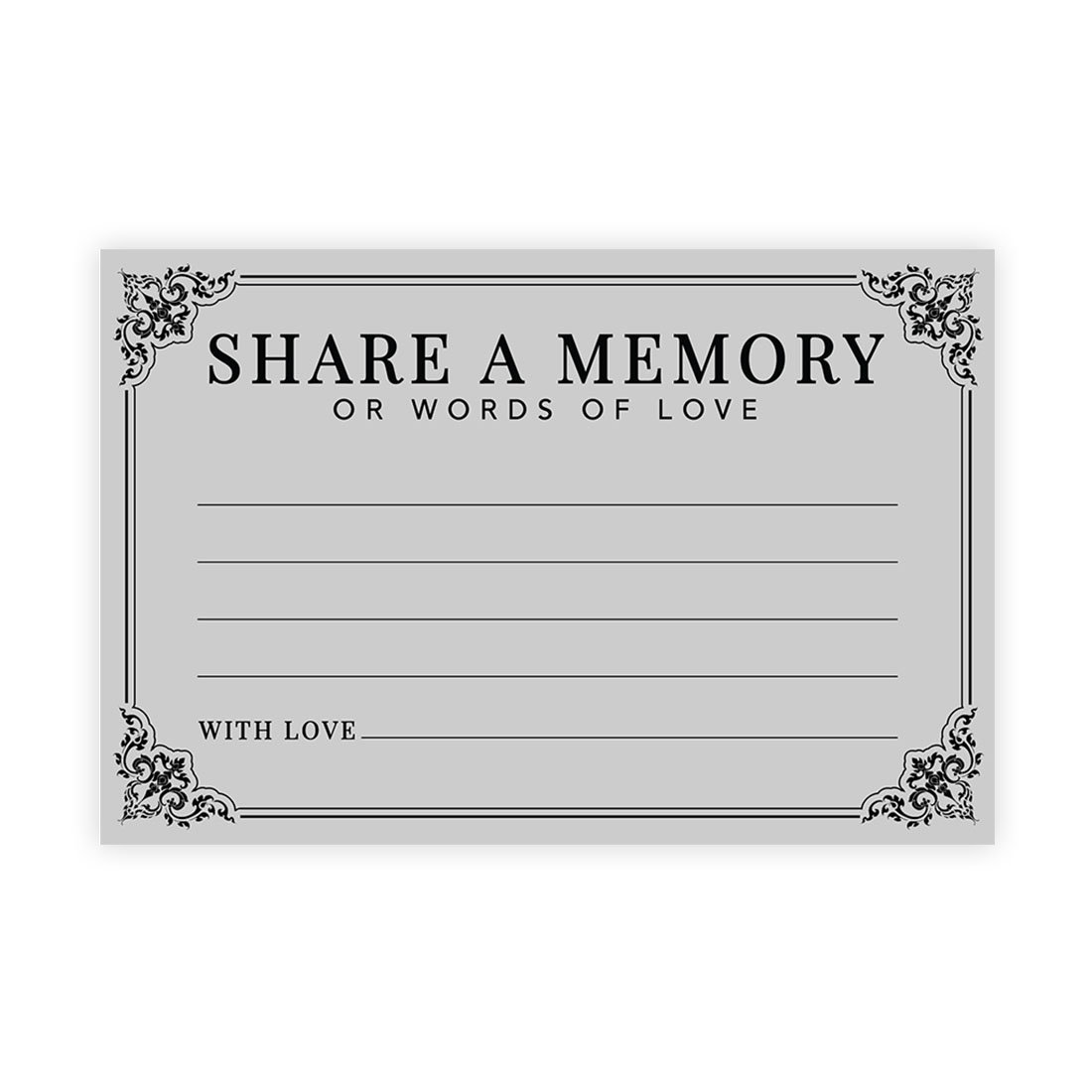 Koyal Wholesale Share A Memory Cards, Art Deco 4" X 6" Cards For ...