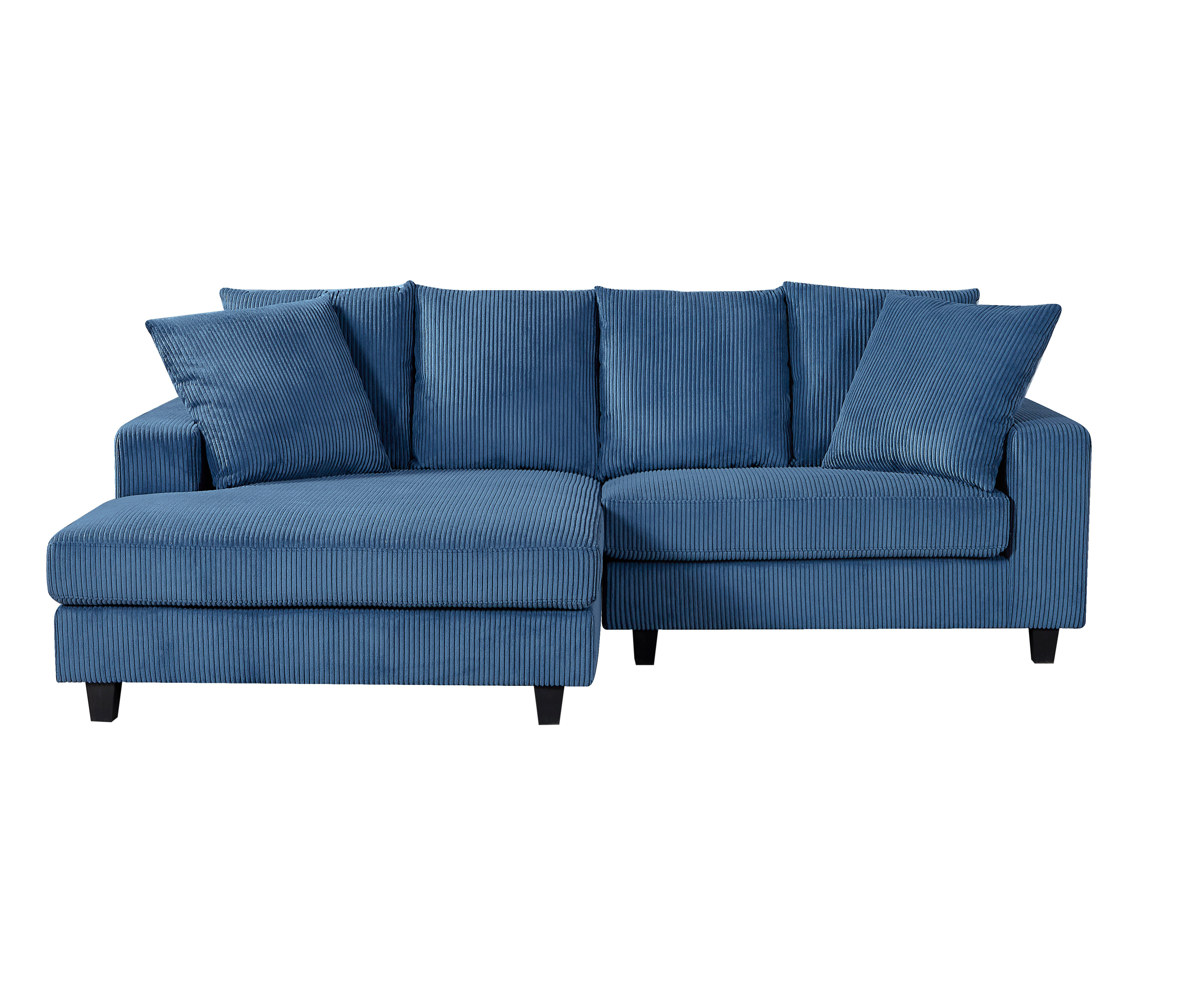Ebern Designs Amiin 2 - Piece Upholstered Sectional & Reviews | Wayfair
