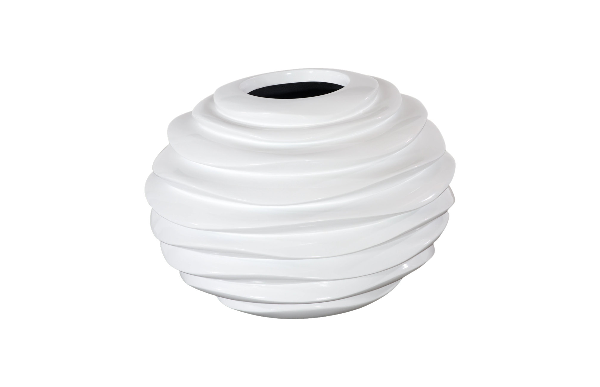 Phillips Collection Spiral Resin Pot Planter - Wayfair Canada
